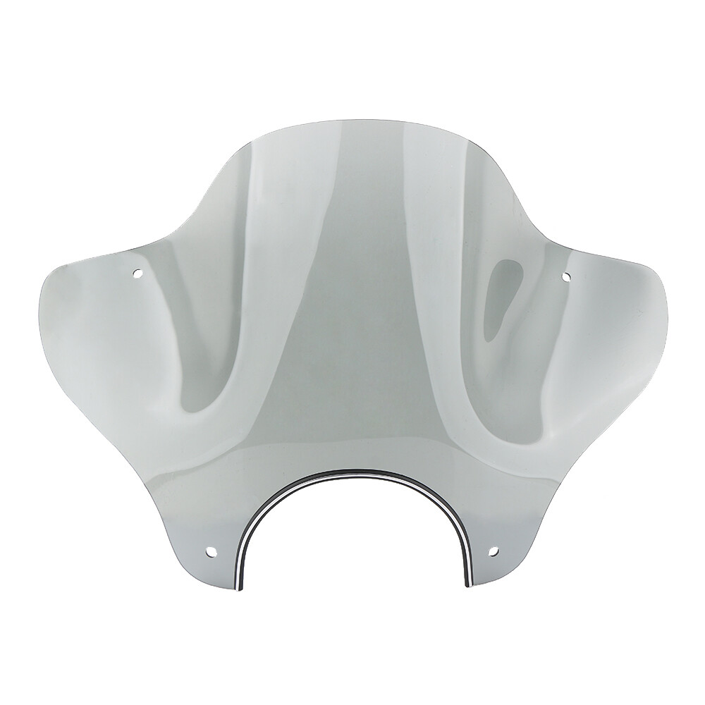 Universal Motorcycle 7" Headlight Windshield for Harley Yamaha Honda ...