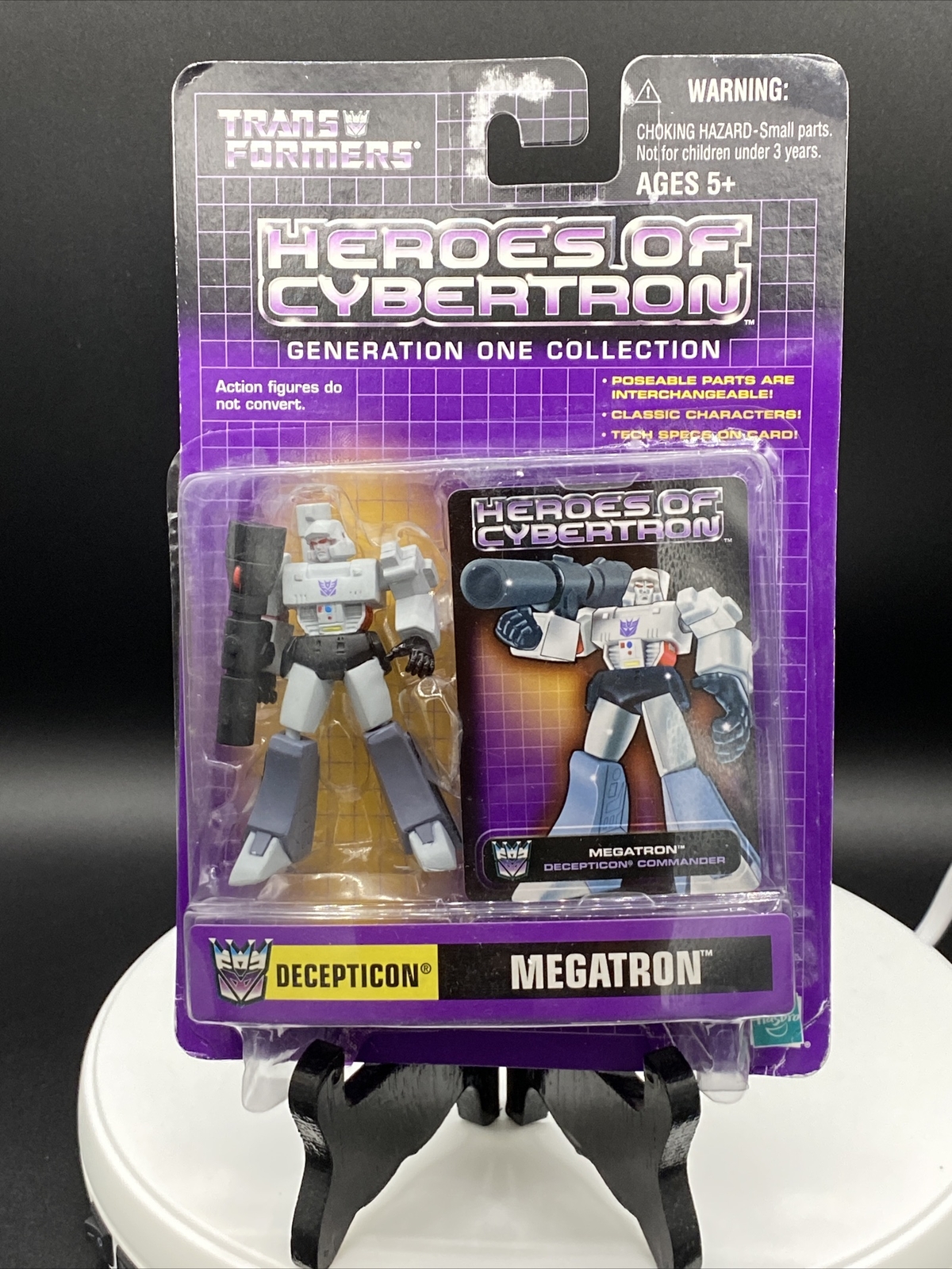 Hasbro Transformers Heroes Of Cybertron Megatron Action Figure for sale ...