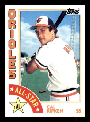 1984 Topps Baseball #400 Cal Ripken (All-Star) NM/MT or Better *d6 | eBay