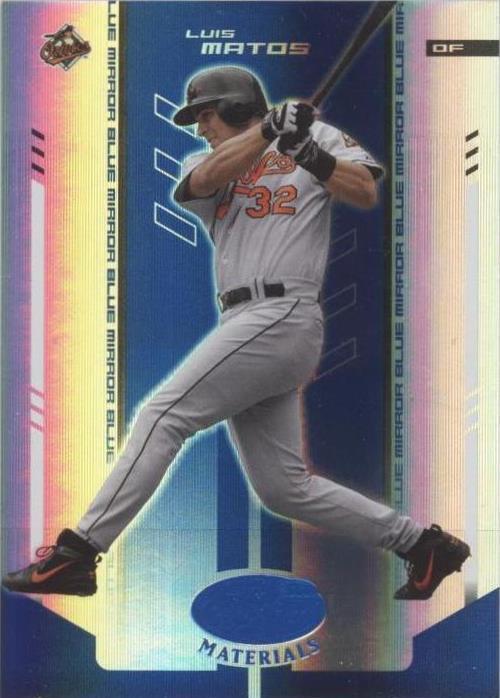 2004 Leaf Certified Materials - Luis Matos #125 Blue Mirror /50 for ...