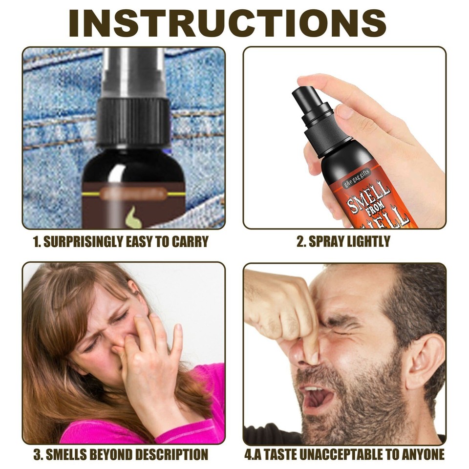 Liquid Fart Gag Prank Joke Spray Can Stink Bomb Stinky Gas 30ml | eBay