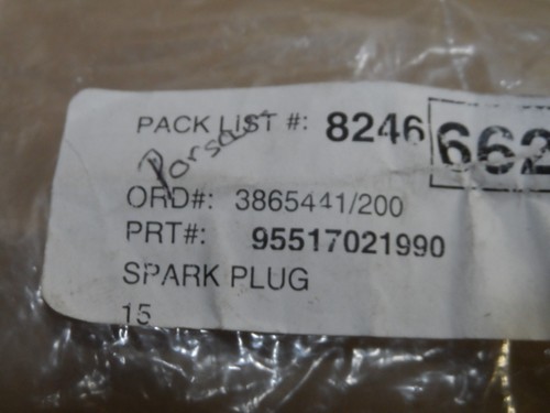 04 05 06 Porsche Engine Ignition Spark Plug 95517021990 stock# 133FL | eBay