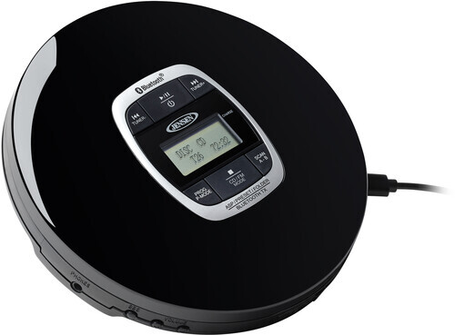 Jensen CD-60R-BT Portable CD Player Bluetooth FM Radio 60 Second Anti ...