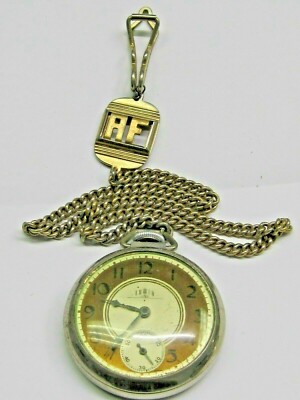 VINTAGE THE E INGRAHAM CO. BRISTOL CONN. POCKET WATCH # 51 * | eBay