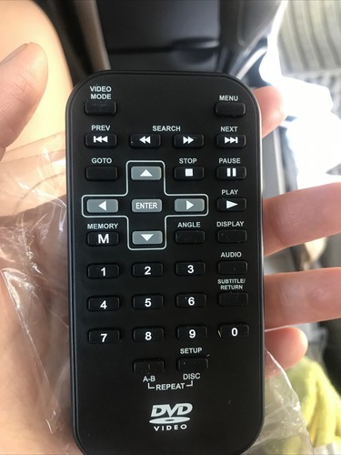 DVD Video Remote Control Black - New CR2025 Includes Battery | eBay