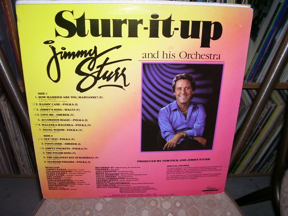 JIMMY STURR, Polka Music, Starr # 577 | eBay