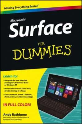 Surface for Dummies by Andy Rathbone: Used 9781118496343| eBay