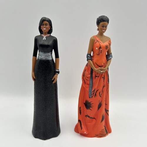 Hamilton Collection Ambassador of Grace Michelle Obama Lady Figurine ...