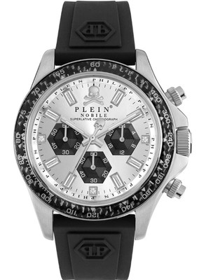 Philipp Plein Nobile Racing Chronograph Black Men's Watch PWVAA0523 | eBay
