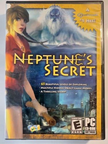 Neptune's Secret PC CD-ROM VGC Hidden Object Game Windows 98/ME/2000/XP ...