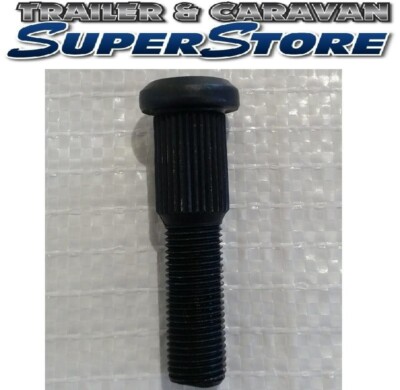 1x 1/2″ wheel stud. 16mm knurl UNF standard for most for Trailer ...