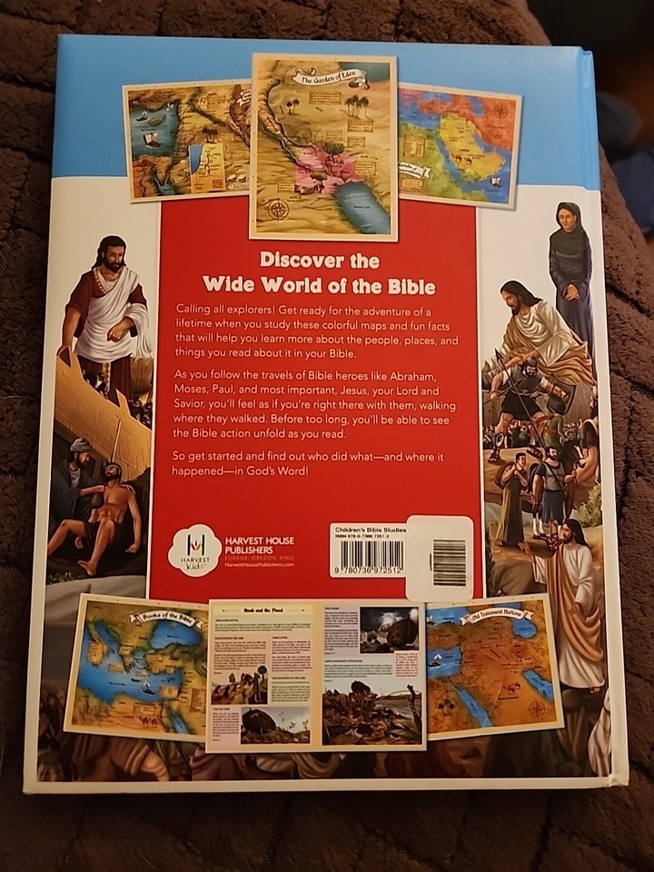 The Complete Illustrated Children's Bible Atlas: Hundreds of Pictures ...