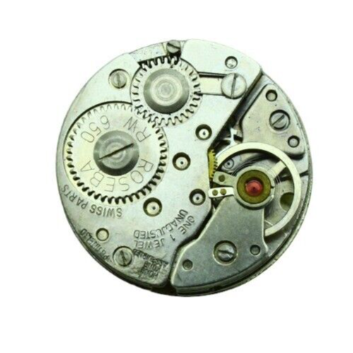 Kronatron Electra Roseba RW 650 Watch Movement 1 J Size 8.5''' = 19.2 ...