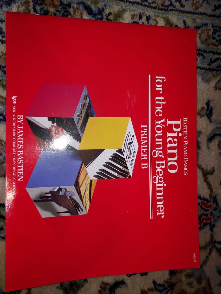 Bastien Piano Course Books All Levels of Young Beginner/Regular are ...