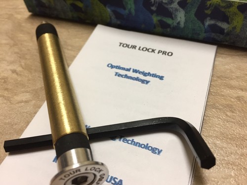 Tour Lock Pro Counter Weight 80Gram (Silver) for Putters w/Locking Tool ...