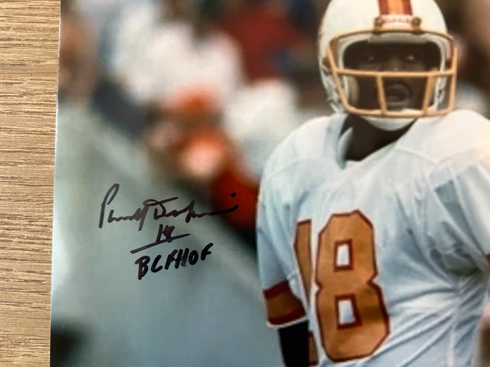 PARNELL DICKINSON SIGNED PHOTO 8X10 TAMPA BAY BUCCANEERS BUCS 1976 QB ...