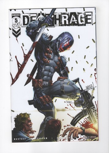 Deathrage (Merc Publishing) #5 Andrew Mangum Trade Dress Variant (NM ...