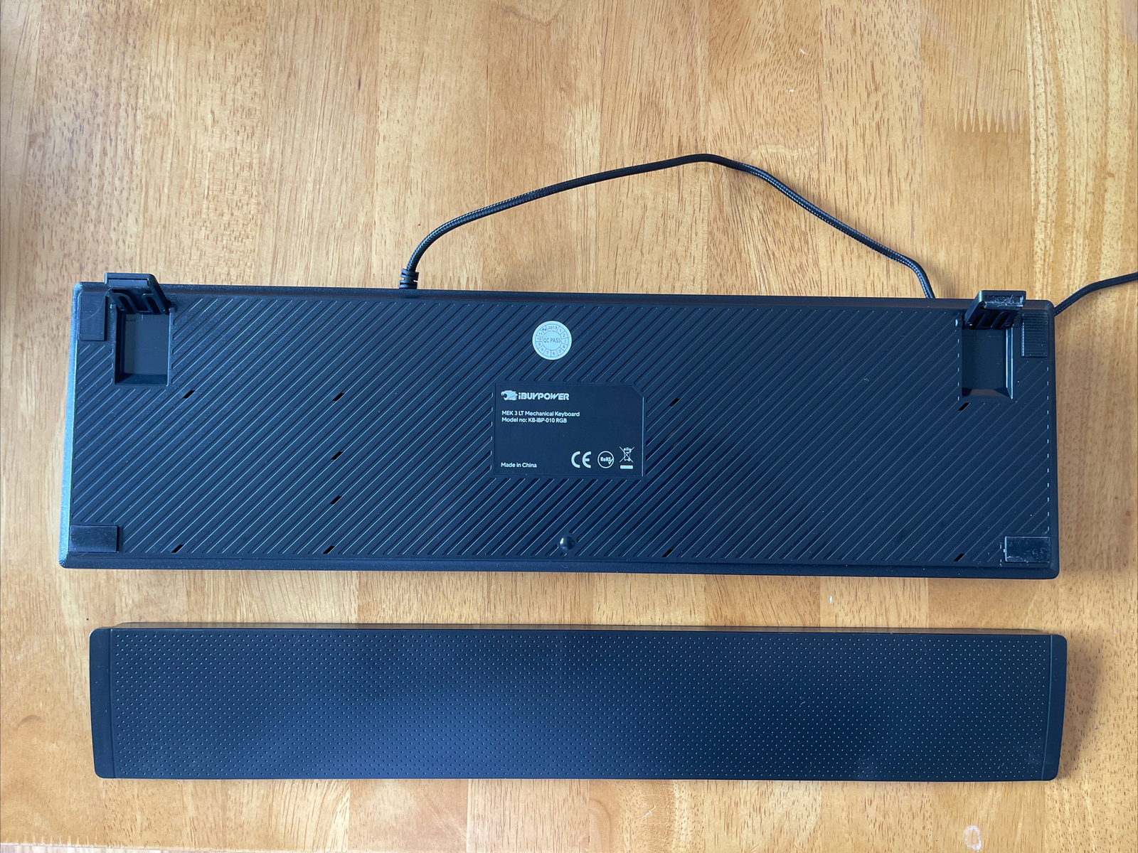 iBUYPOWER MEK 3 LT RGB Mechanical Gaming Keyboard, Clicky Blue Switches ...