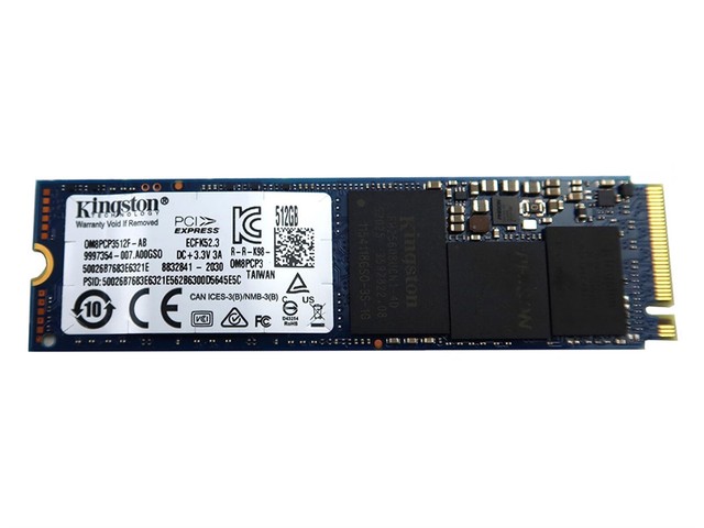 KINGSTON 0M8PCP3512F-AB 512GB M.2 2280 NVME PCIE GEN3 X4 SSD 9997354 ...