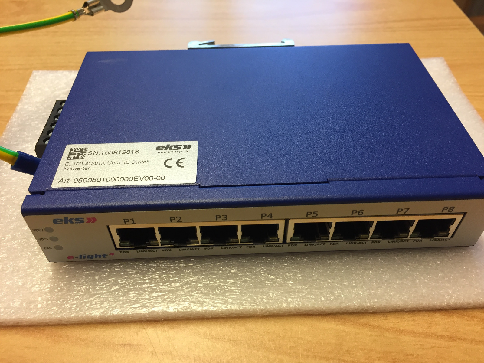 eks Engel 8-Port Ethernet Layer Fast Basic Switches EL100-4U/8TX Unm.IE ...