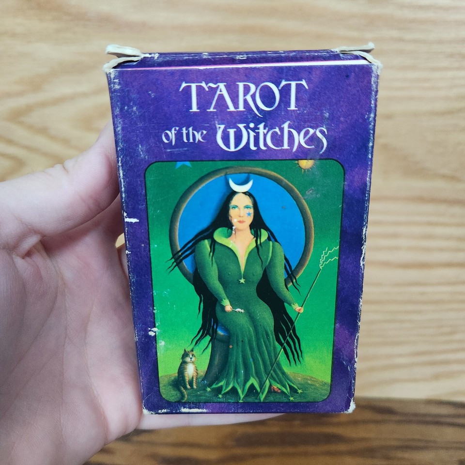 Vintage 1974 Tarot of the Witches Tarot Card Deck AG Muller & Tarot Classic Book | eBay