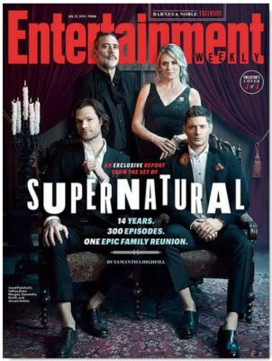 EW Entertainment Weekly NEW 2019 Supernatural Family Reunion Group ...