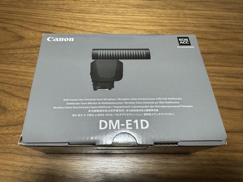 Canon DM-E1D Stereo Microphone for Multi Function Shoe EOS R7 R8 R10 ...