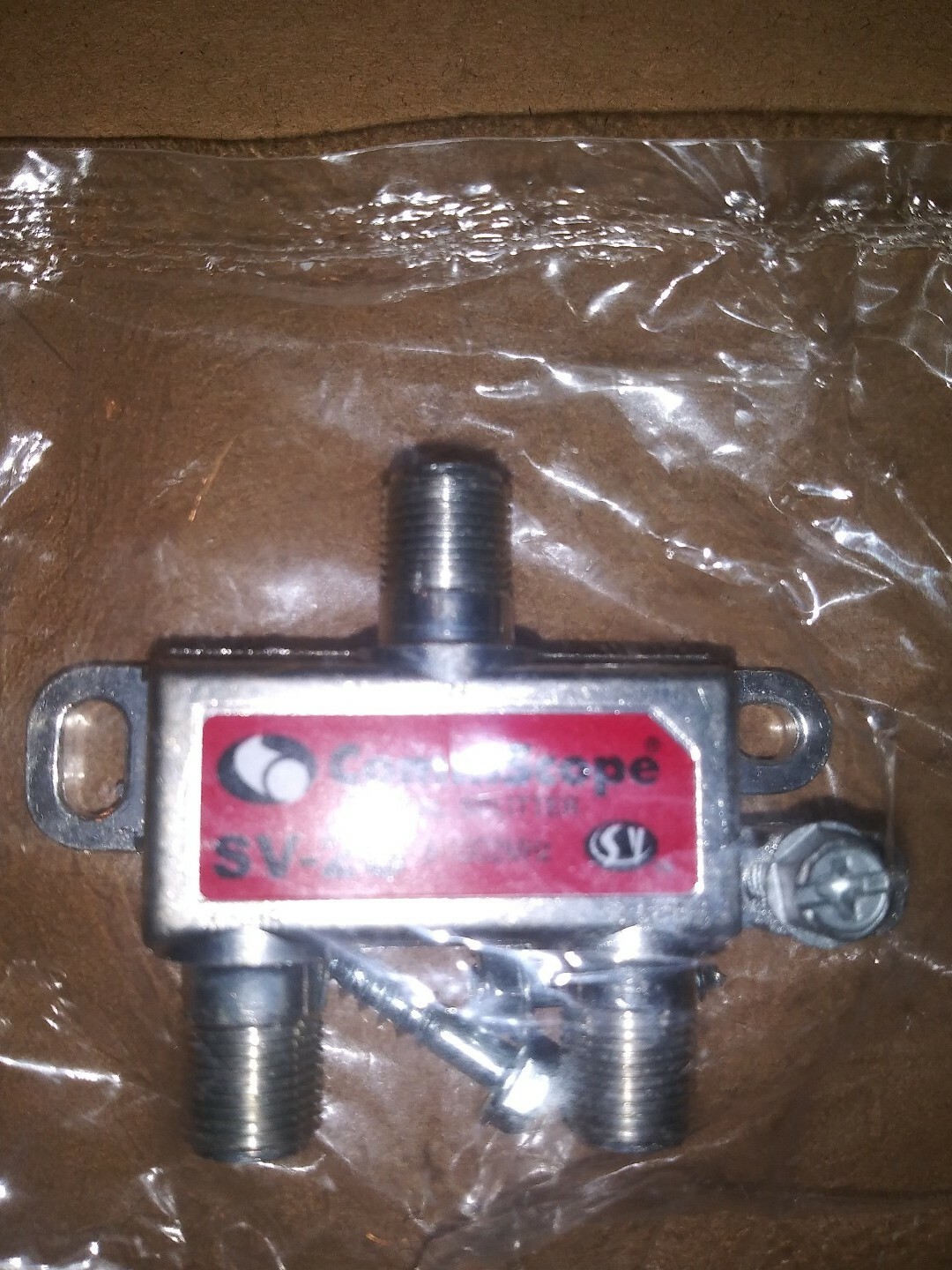 2 PC LOT CommScope SV-2G 2-way Digital Cable Coaxial Splitter 5-1000mhz ...