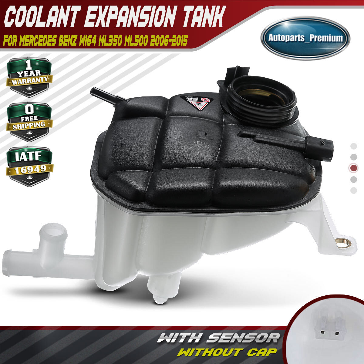 Radiator Coolant ECCPP Coolant Radiator Reservoir Tank 1L Coolant ...