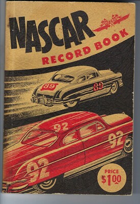 1953-1982 NASCAR Stock Car Racing Record Books. Official, original ...