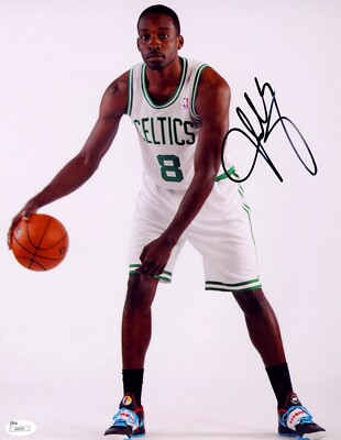 Jeff Green Signed 11x14 Photo JSA COA Auto Autograph Sonics Celtics ...