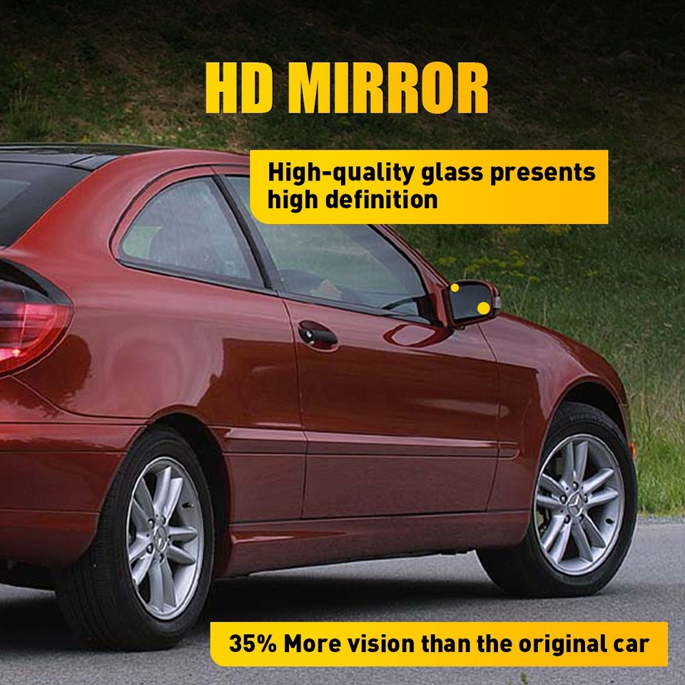 Mirror Glass for Mercedes C230 C240 C280 C320 E320 E350 E500 Right Left ...