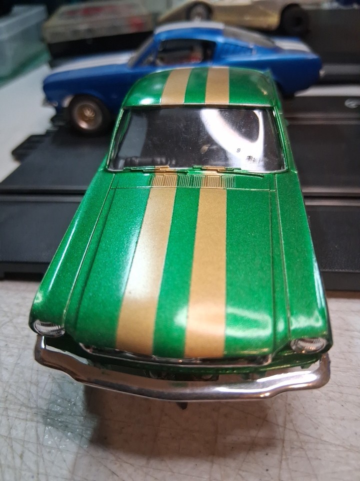 Vintage 1/ 32 Scale Custom MUSTANG 1967 FAST BACK SLOT CAR | eBay