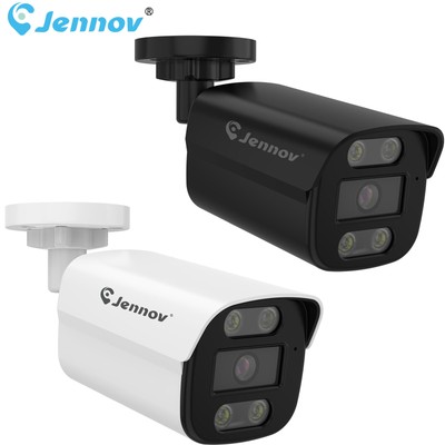Jennov 4K 8MP POE IP Security Camera IP66 Color Night Vision Outdoor ...
