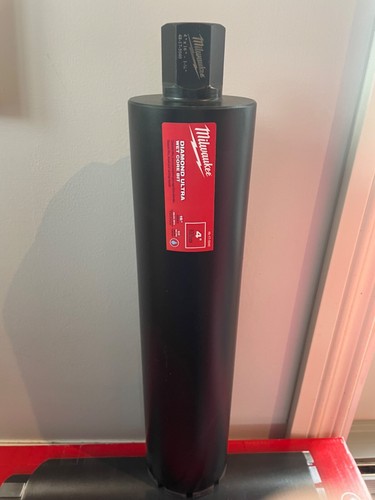 Milwaukee 4-inch (102mm) Diamond Ultra Wet Core Bit 48-17-5040 | eBay