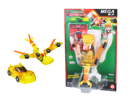 Turning Mecard Compact Series MEGA 메가 Transformable Robot Car Toy ...