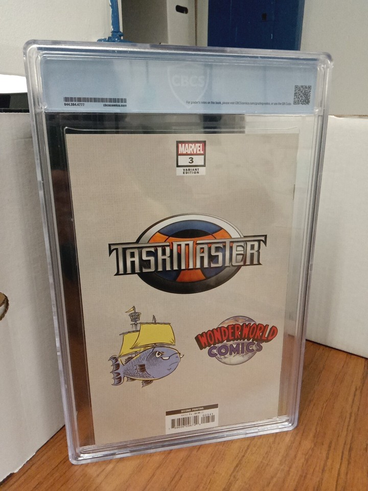 Taskmaster #3 CBCS 9.8 1st App Taegukgi Sliney 2nd Print NM/M Marvel 2021 | eBay