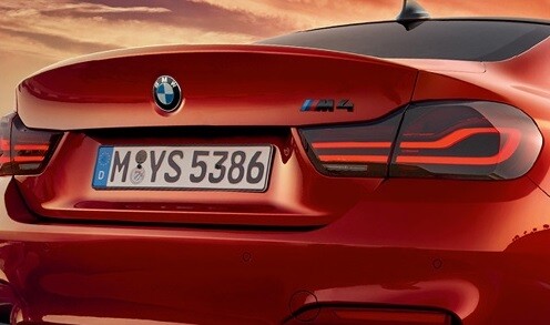 NEW OEM BMW 4 M4 Series f82 LCI LED EU Black Line Tail Lights SET | eBay