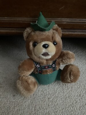 Vintage YODEL BEAR Novelty Plush Teddy Bear German | eBay Australia