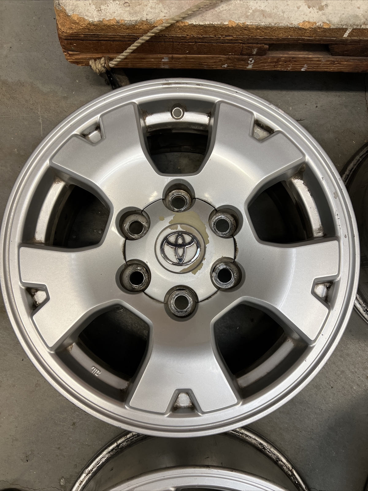 Used OEM 2005-2011 Toyota aluminum wheels 16” 5 Spoke 6 Lug | eBay