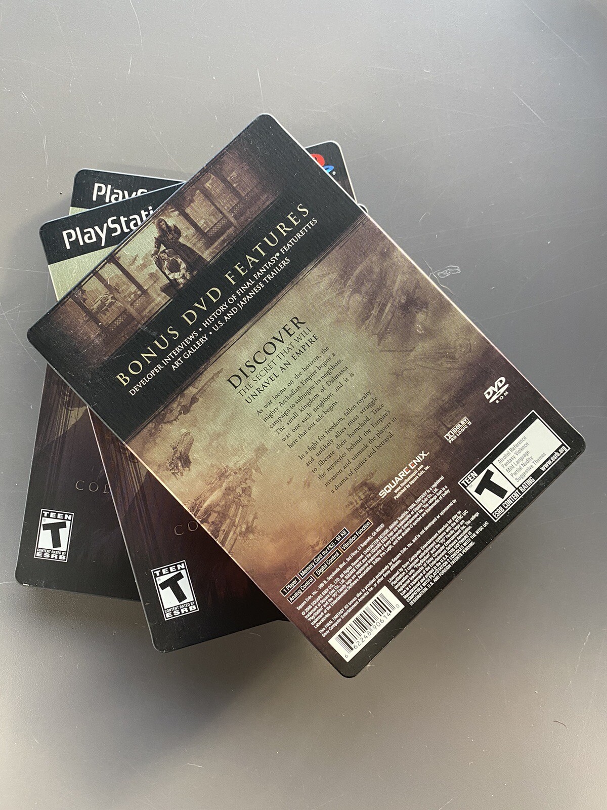 Final Fantasy XII 12 Collector’s Edition (PlayStation 2 PS2) Steelbook ...