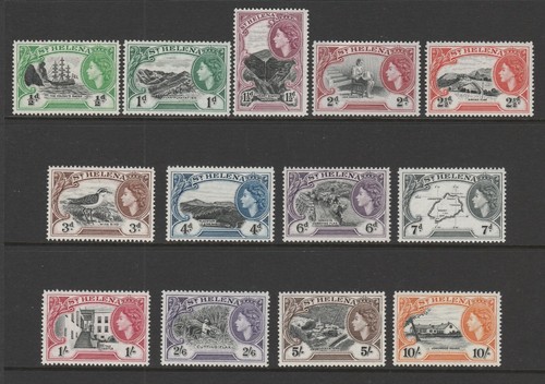 St Helena 1953 Complete set SG 153-165 Mnh. | eBay