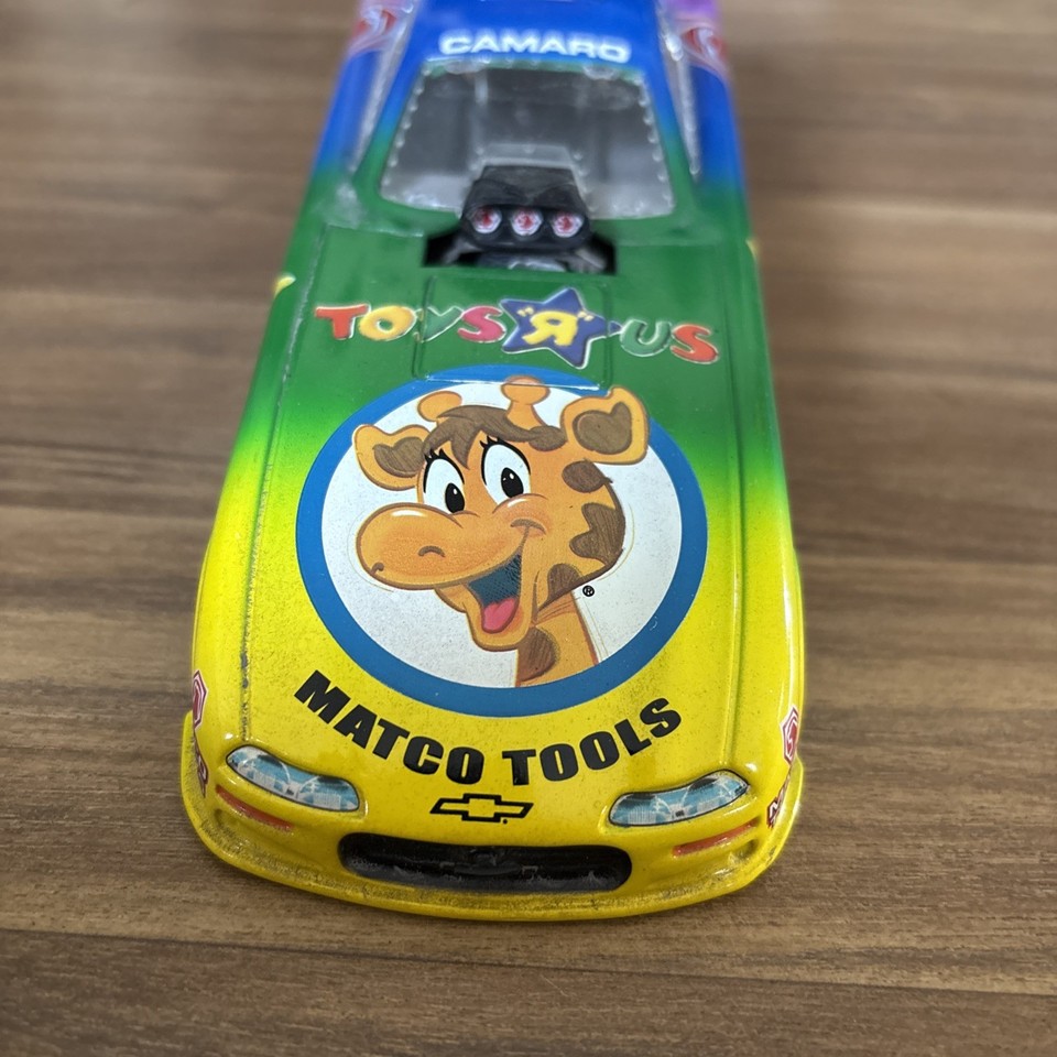 2001 RACING CHAMPIONS TOYS R US NHRA JIM EPLER CHEVY CAMARO FUNNY CAR 1 ...