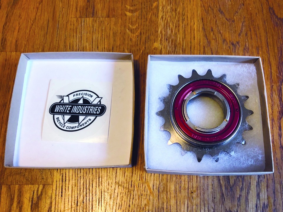 WHITE INDUSTRIES ENO MTB BMX 18T 18 tooth Single Speed SEALED FREEWHEEL ...