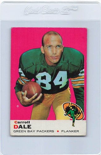 1969 Topps #77 Carroll Dale Packers EX/MT *DA-D7174 | eBay