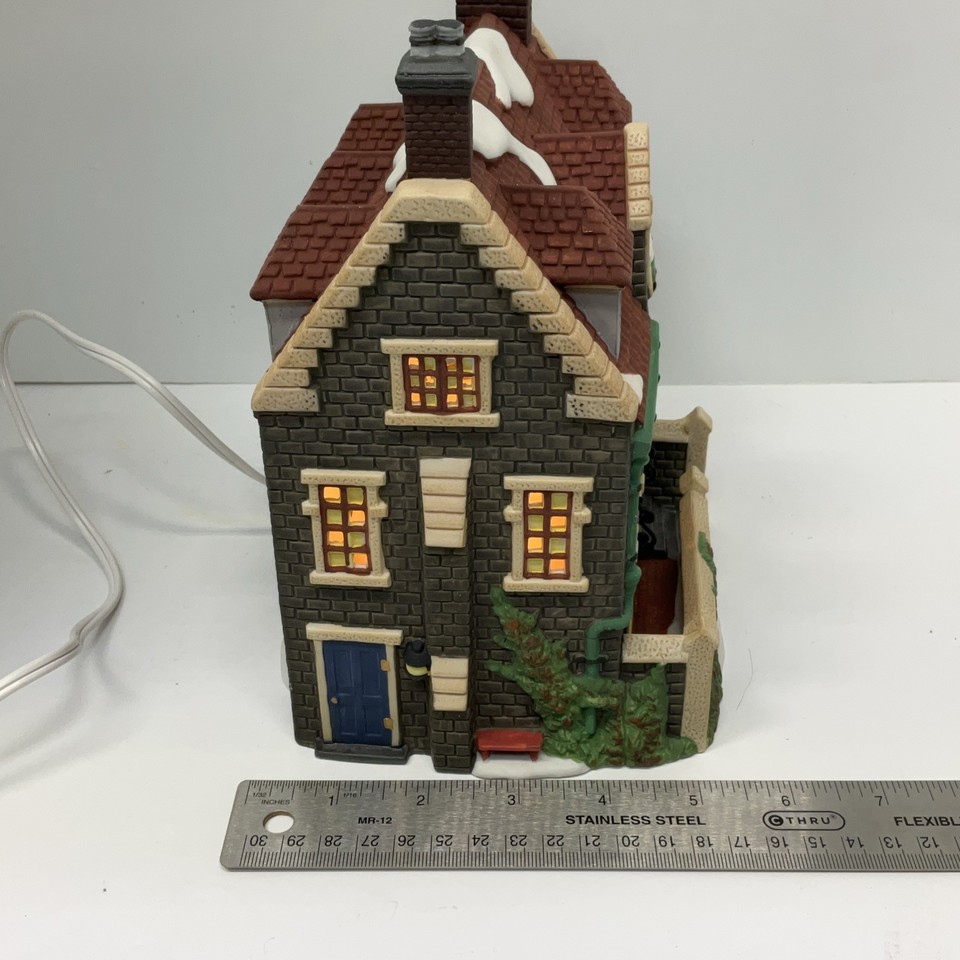 Department 56 Dickens' Village Deadlock Arms 3rd Edition 1994 broken ...