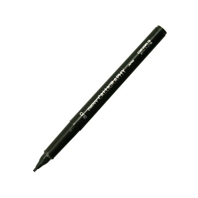 6000FS-1 Marvy Permanent Calligraphy Marker, 2mm Tip, Black Ink, Box of ...