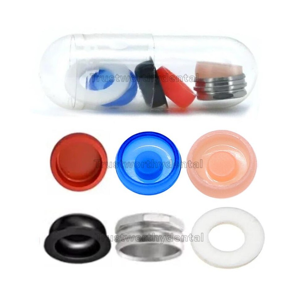 2Set Dental Implant Overdenture Locator Abutments Retention Caps Insert ...