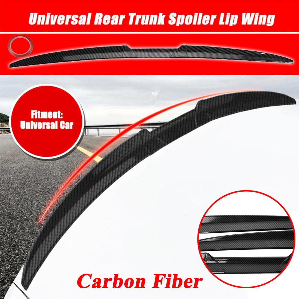 Car Rear Trunk Window Spoiler Wing Lip Trim For Volvo S40 S60 S80 V40 ...