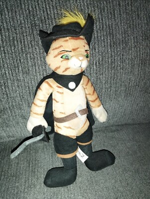 Peluche Chat Botté 34 Cm DreamWorks Shrek | eBay